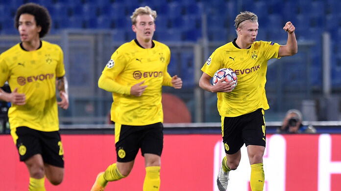 Haaland inarrestabile: 11 gol in 13 partite di Champions League