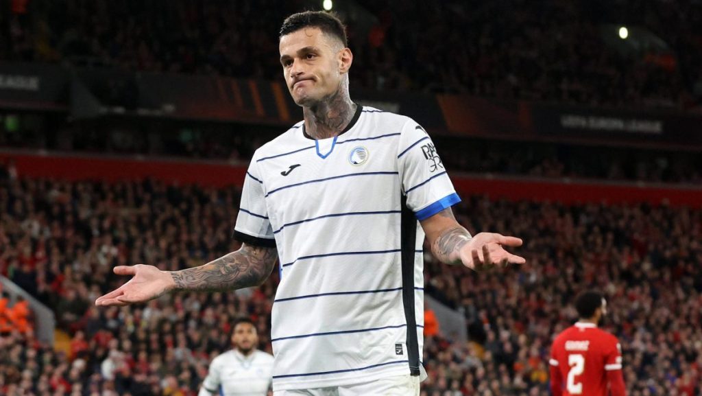 Scamacca su Liverpool Atalanta: «E' storia. Vogliamo la semifinale ...
