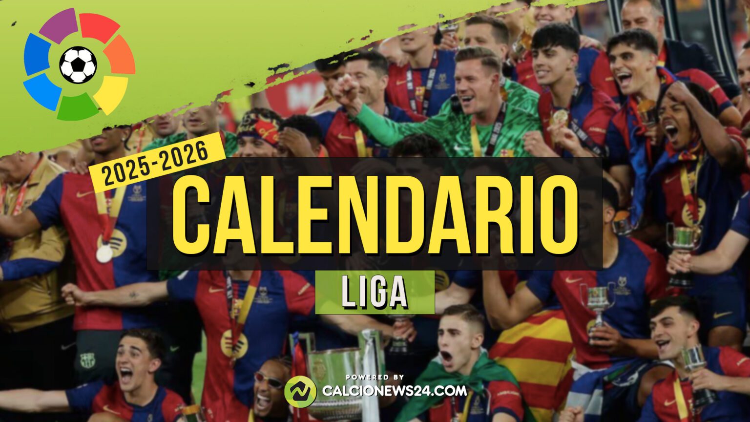 Calendario Liga 2025/2026: partite, risultati, classifica