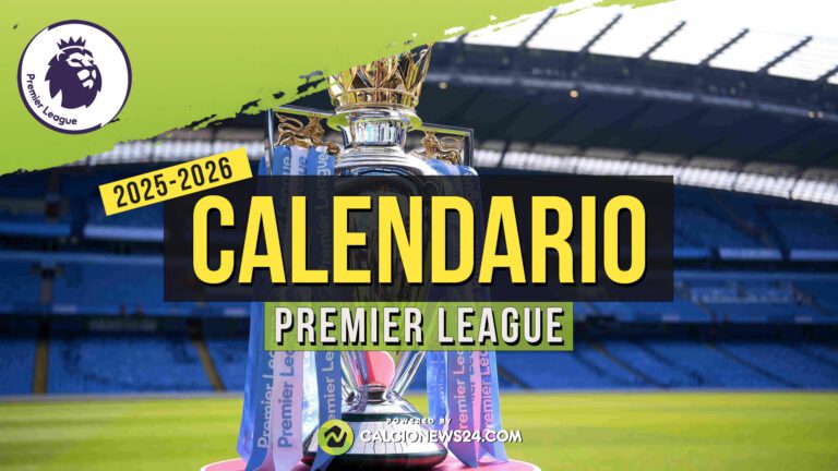 Calendario Premier League 2025/2026: partite e risultati
