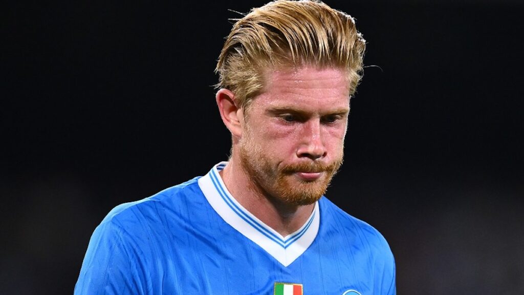 Infortunio de Bruyne, il recupero del giocatore del Napoli sarà ...